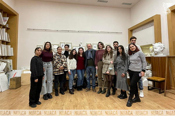 MARK GRIGORIAN AS AN ART MODEL | nuaca